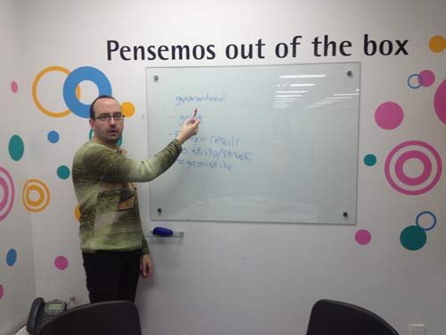 A Typical English Class - The Irish English Teacher
